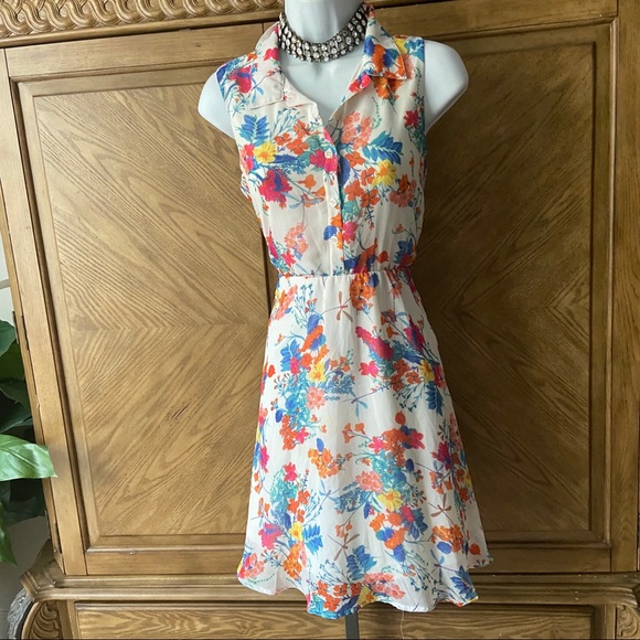 Cato | Dresses | Cato Girls White Floral Sleeveless Sundress | Poshmark